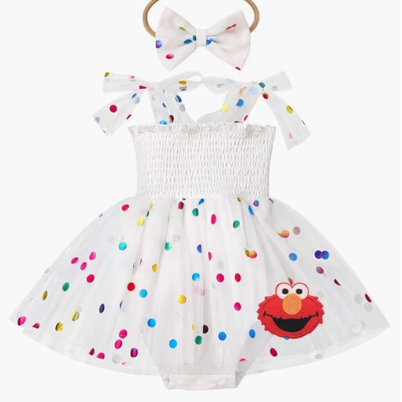 Dresses | Sesame Street Girl Dress Elmo Dress Elmo Clothes Outfit Elmo ...